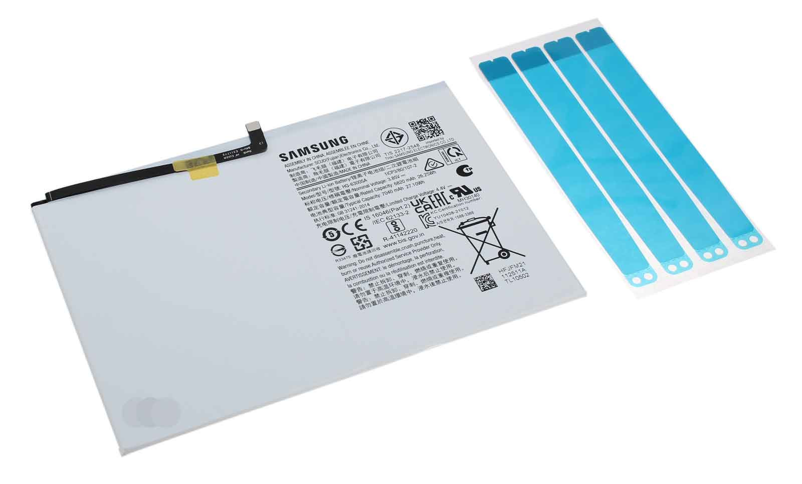 Samsung HQ-6300SA HQ-6300NA Akku für Galaxy Tab A8 | 3,85V 7040mAh ...